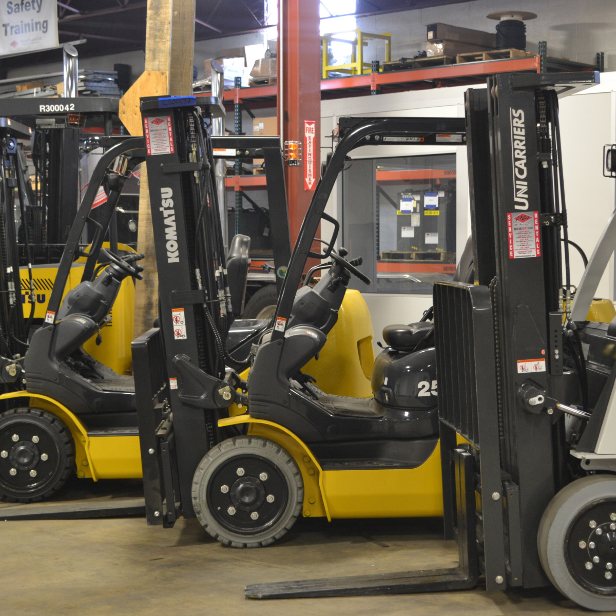 Choosing the Right Forklift - Mid Atlantic Industrial Equipment can help.