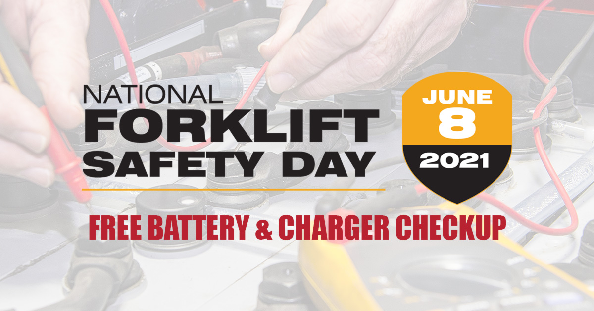 FREE BATTERY & CHARGER CHECKUP - Mid Atlantic Industrial Equipment